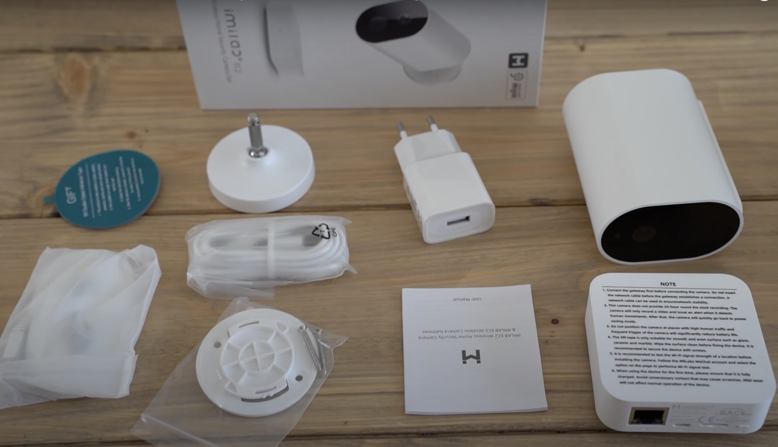 Imilab EC2 Wireless Home Security Camera kültéri biztonsági kamera ...
